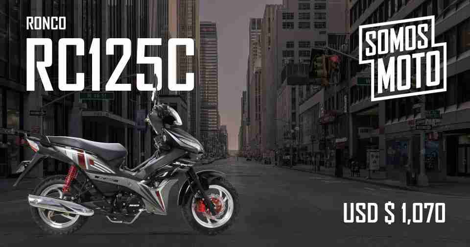 Ronco RC125C 2023 | Precio $ 1,070 | Motos Ronco | Somos Moto | Perú