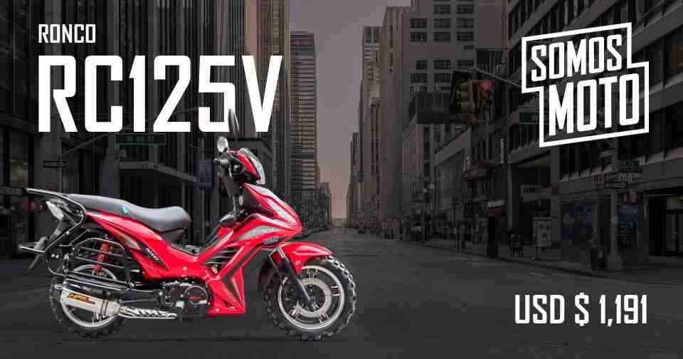 Ronco RC125V 2024 | Precio $ 1,191 | Motos Ronco | Somos Moto | Perú