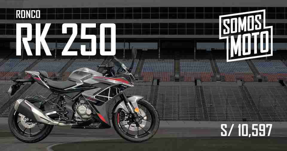 Ronco RK 250 2025 | Precio S/ 10,597 | Motos Ronco | Somos Moto | Perú