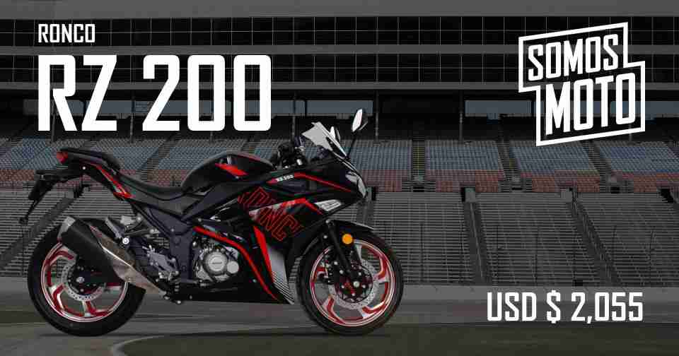 Ronco RZ 200 2023 | Precio $ 2,055 | Motos Ronco | Somos Moto | Perú