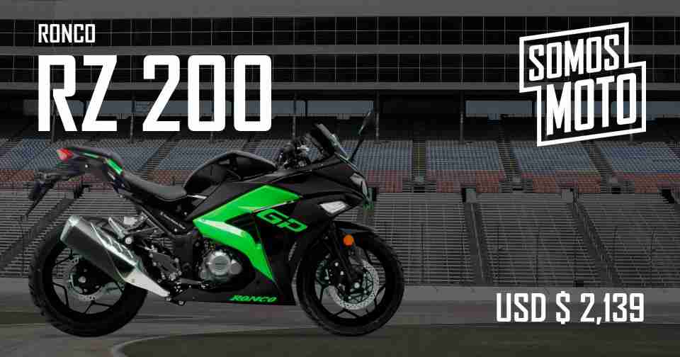 Ronco RZ 200 2025 | Precio $ 2,139 | Motos Ronco | Somos Moto | Perú