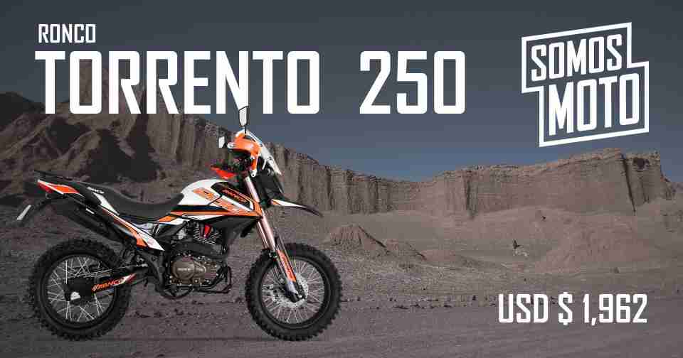 Ronco Torrento 250 2022 | Precio $ 1,962 | Motos Ronco | Somos Moto | Perú