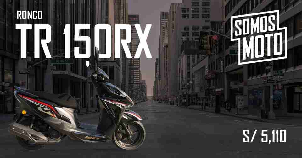 Ronco TR 150RX 2026 | Precio S/ 5,110 | Motos Ronco | Somos Moto | Perú