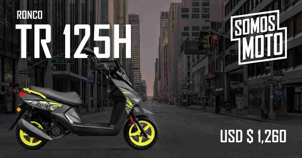 Ronco TR125H 2021 | Precio $ 1,260 | Motos Ronco | Somos Moto | Perú