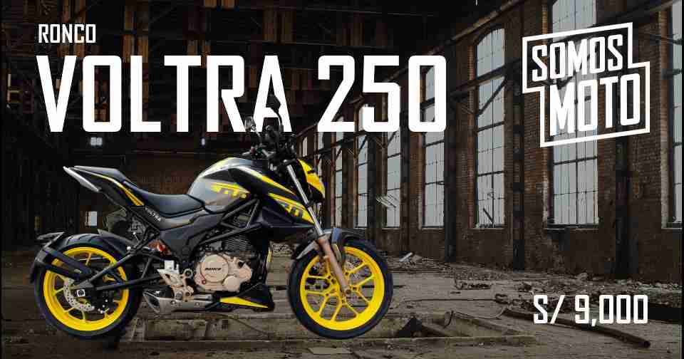 Ronco Voltra 250 2021 | Precio S/ 9,000 | Motos Ronco | Somos Moto | Perú