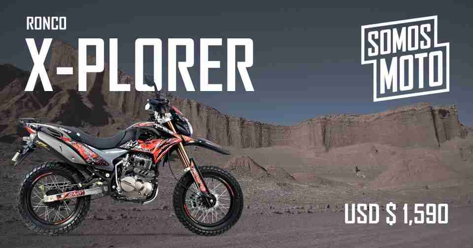 Ronco X-PLORER 200V1 2022 | Precio $ 1,590 | Motos Ronco | Somos Moto ...
