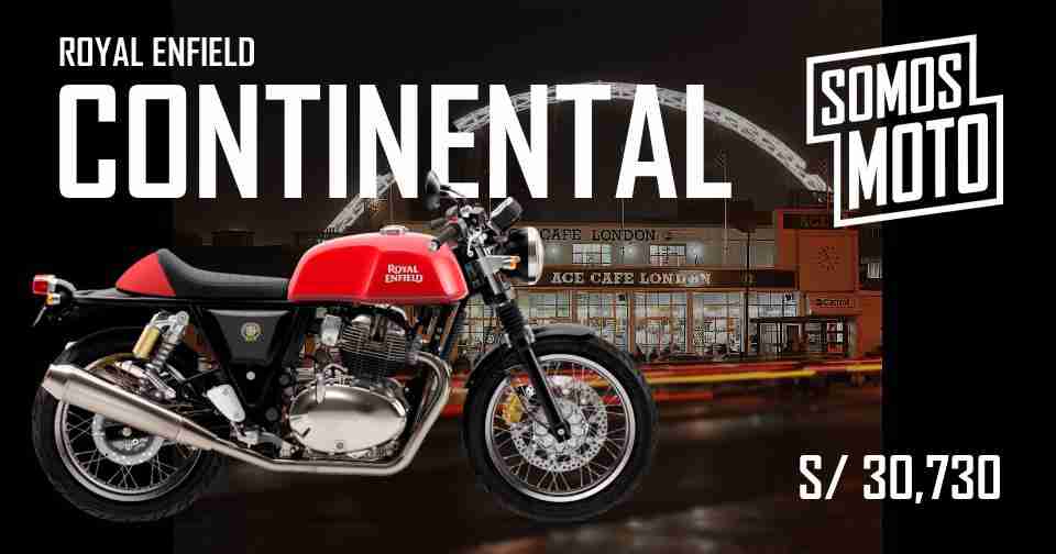Royal Enfield Continental GT650 Rocker Red 2024 | Precio S/ 30,730 ...