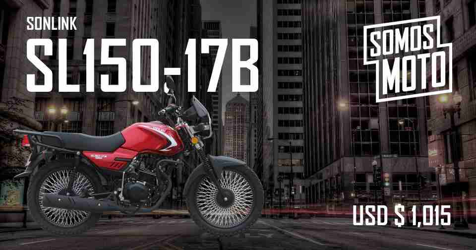 Sonlink SL150-17B 2023 | Precio $ 1,015 | Motos Sonlink | Somos Moto | Perú