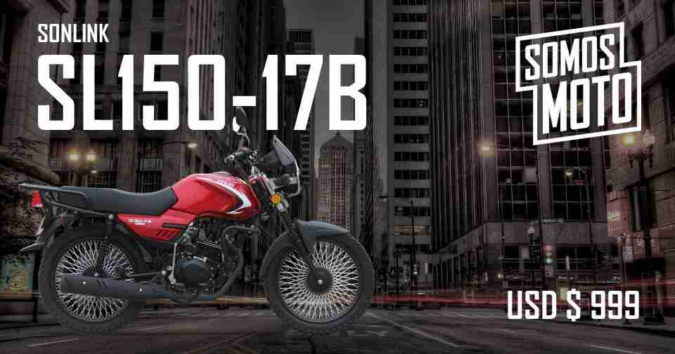 Sonlink SL150-17B 2023 | Precio $ 999 | Motos Sonlink | Somos Moto | Perú