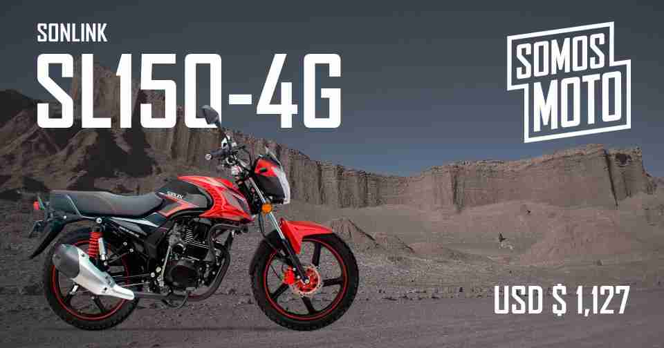Sonlink SL150-4G 2025 | Precio $ 1,127 | Motos Sonlink | Somos Moto | Perú
