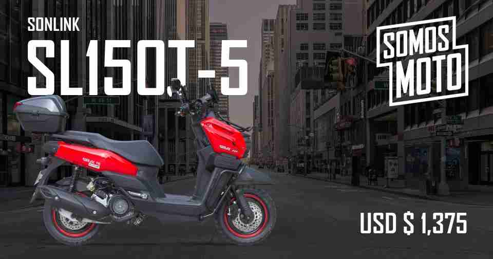 Sonlink SL150T-5 2023 | Precio $ 1,375 | Motos Sonlink | Somos Moto | Perú