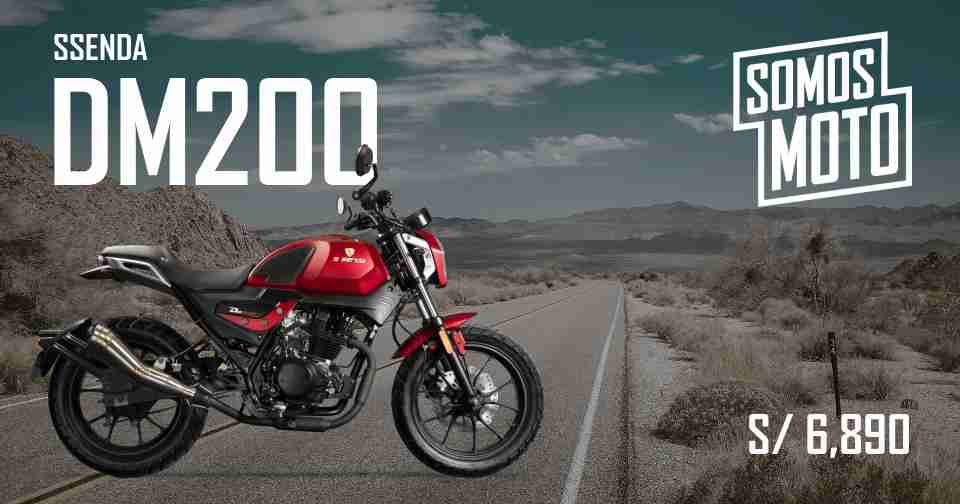 Ssenda DM 200 2021 | Precio S/ 6,890 | Motos Ssenda | Somos Moto | Perú