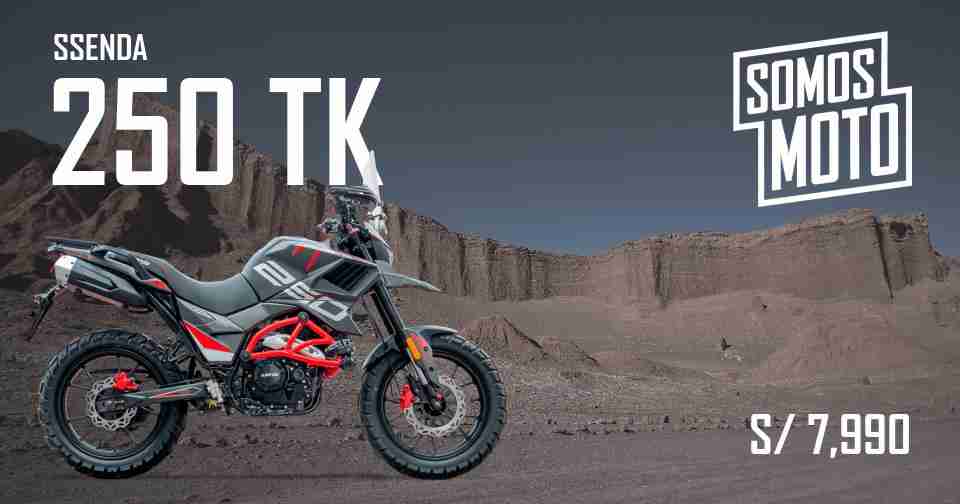 Ssenda DURO 250 TK 2025 | Precio S/ 7,990 | Motos Ssenda | Somos Moto | Perú