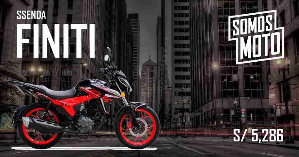 Ssenda Finiti 150 Sport V2 2025 | Precio S/ 5,286 | Motos Ssenda ...
