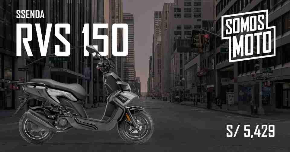 Ssenda RVS 150 2025 | Precio S/ 5,429 | Motos Ssenda | Somos Moto | Perú