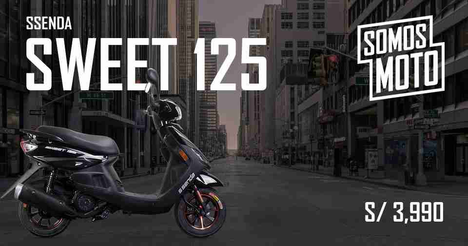 Ssenda Sweet 125 2023 | Precio S/ 3,990 | Motos Ssenda | Somos Moto | Perú