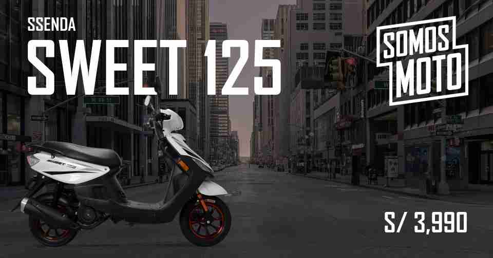 Ssenda Sweet 125 2024 | Precio S/ 3,990 | Motos Ssenda | Somos Moto | Perú