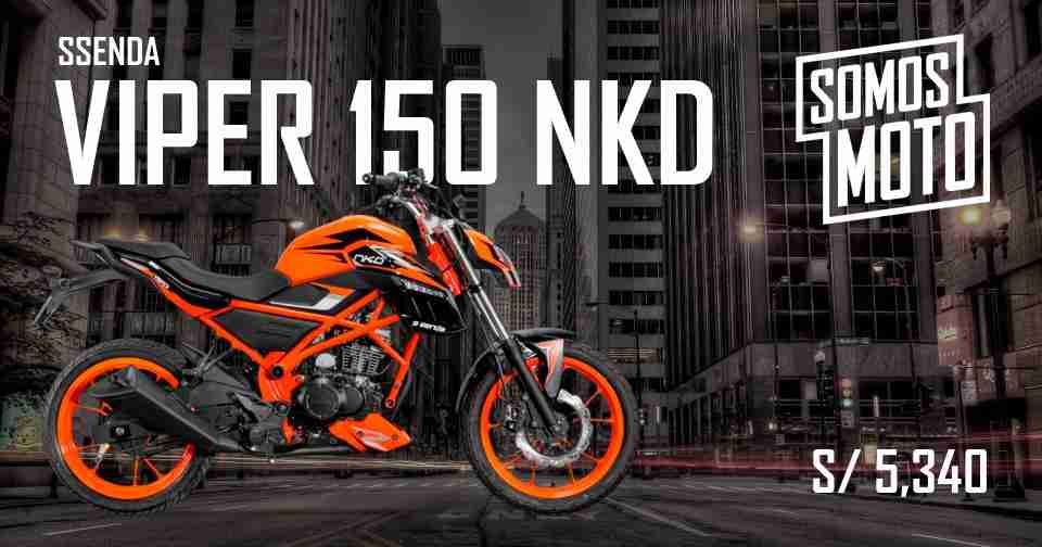 Ssenda VIPER 150 NKD 2026 | Precio S/ 5,340 | Motos Ssenda | Somos Moto ...