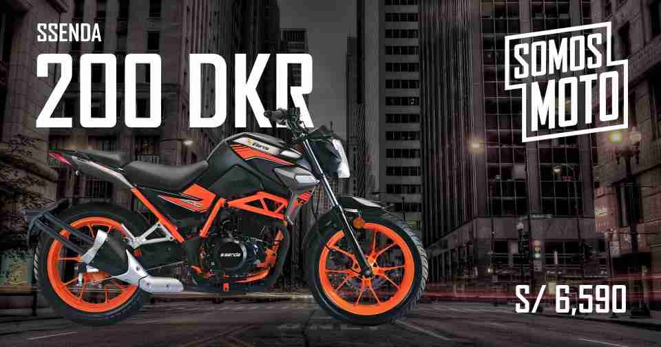Ssenda Viper 200 DKR 2023 | Precio S/ 6,590 | Motos Ssenda | Somos Moto ...