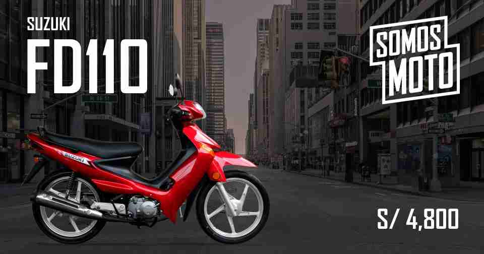 Suzuki FD110 2019 | Precio S/ 4,800 | Motos Suzuki | Somos Moto | Perú