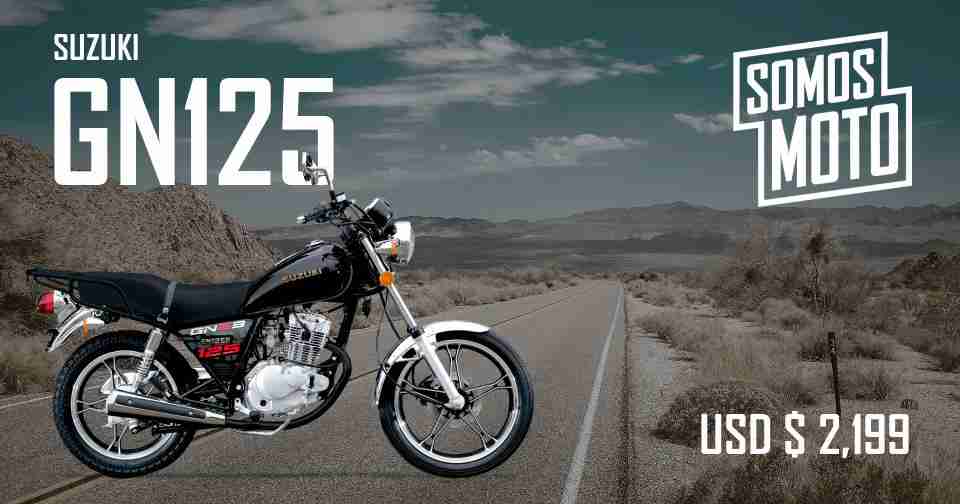 Suzuki GN125 2023 | Precio $ 2,199 | Motos Suzuki | Somos Moto | Perú
