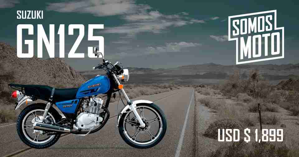 Suzuki GN125 2026 | Precio $ 1,899 | Motos Suzuki | Somos Moto | Perú
