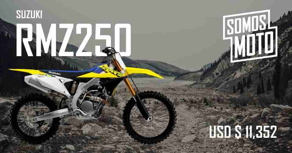 Suzuki RMZ250 2024 | Precio $ 11,352 | Motos Suzuki | Somos Moto | Perú