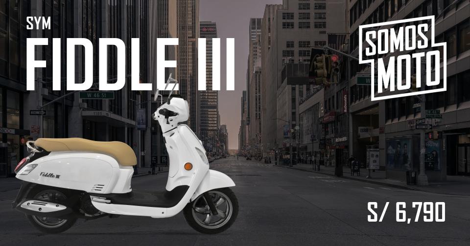 Fiddle III 2018 | Motos SYM | Precio S/ 6,790 | Somos Moto | Perú