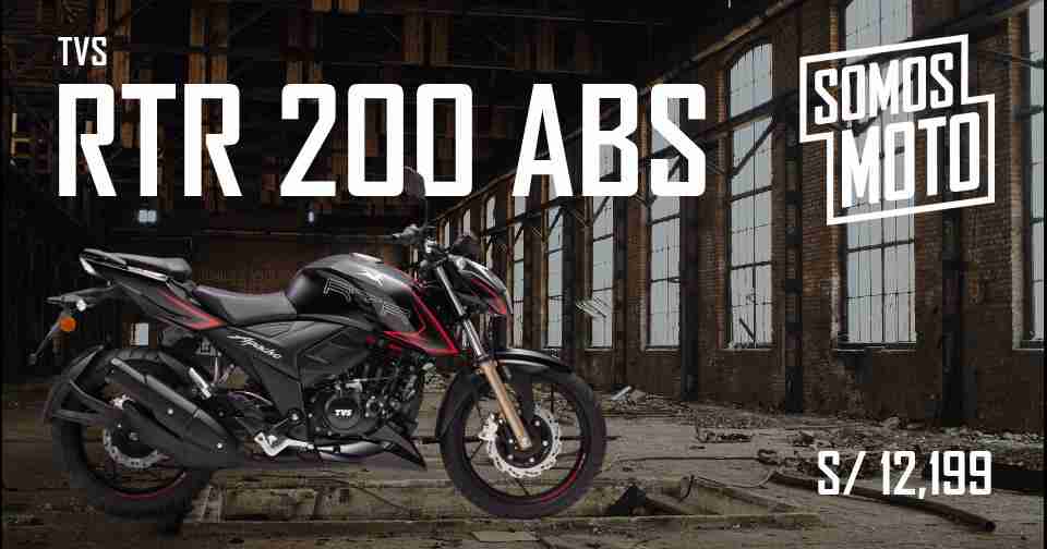 TVS Apache RTR 200 FI 4V ABS 2025 | Precio S/ 12,199 | Motos TVS | Somos Moto | Perú