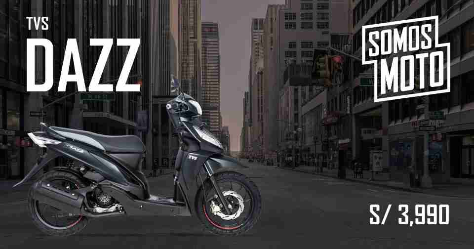 TVS Dazz 110 2023 | Precio S/ 3,990 | Motos TVS | Somos Moto | Perú