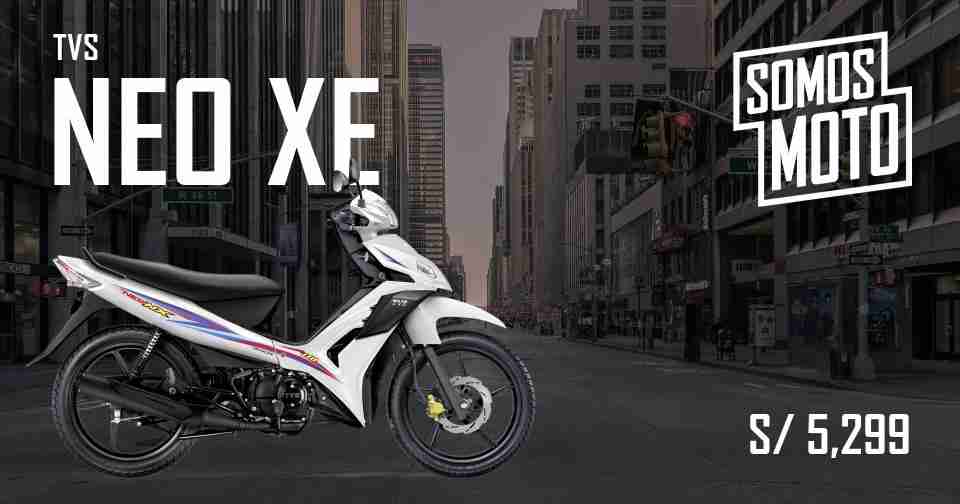 TVS NEO XR 2021 | Precio S/ 5,299 | Motos TVS | Somos Moto | Perú