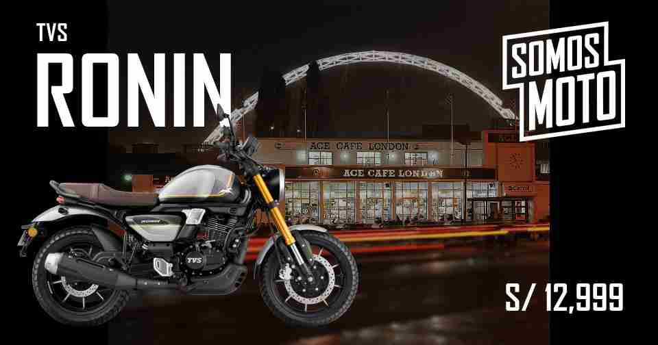 TVS RONIN 225 2025 | Precio S/ 12,999 | Motos TVS | Somos Moto | Perú