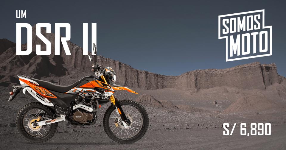 UM DSR II 250 2018 | Precio S/ 6,890 | Motos UM | Somos Moto | Perú