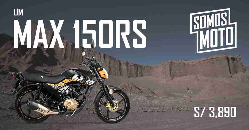 UM Max 150RS 2022 | Precio S/ 3,790 | Motos UM | Somos Moto | Perú