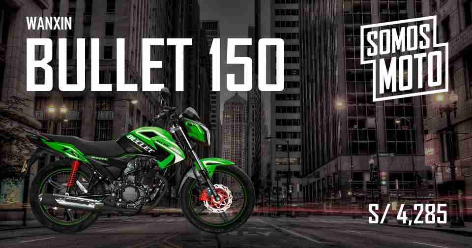 Wanxin BULLET 150 2019 | Precio S/ 4,285 | Motos Wanxin | Somos Moto | Perú