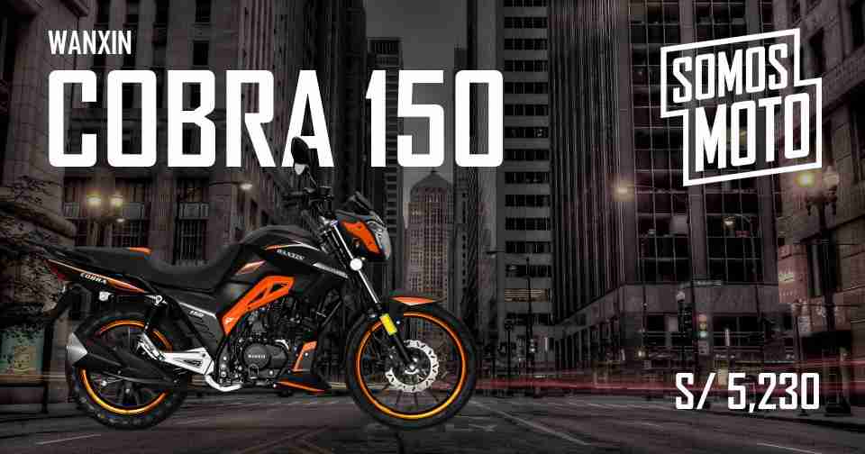 Wanxin COBRA 150 2023 | Precio S/ 5,230 | Motos Wanxin | Somos Moto | Perú
