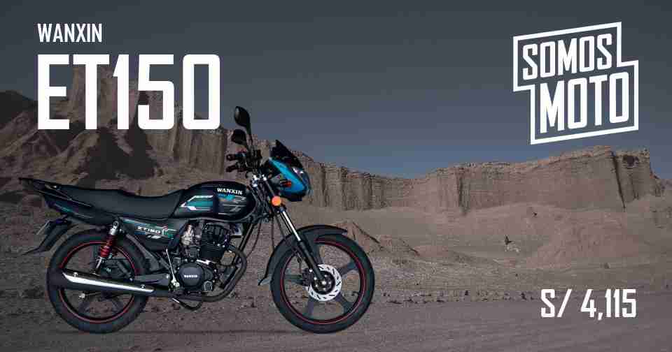 Wanxin ET150 2021 | Precio S/ 4,115 | Motos Wanxin | Somos Moto | Perú
