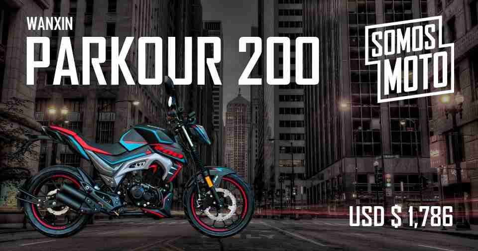 Wanxin PARKOUR 200 2025 | Precio $ 1,786 | Motos Wanxin | Somos Moto | Perú