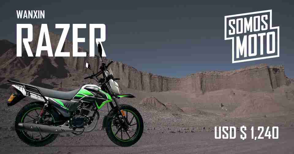 Wanxin Razer 200 2022 | Precio $ 1,240 | Motos Wanxin | Somos Moto | Perú