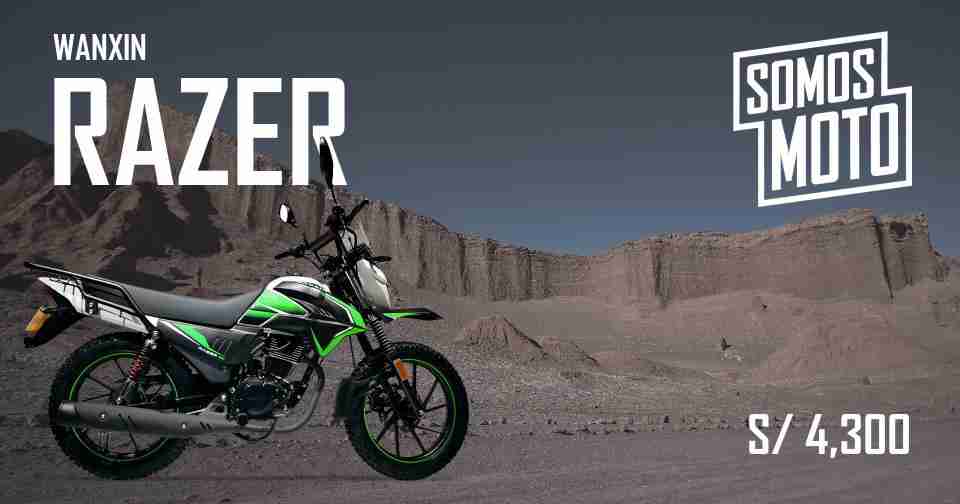 Wanxin Razer 200 2022 | Precio S/ 4,300 | Motos Wanxin | Somos Moto | Perú