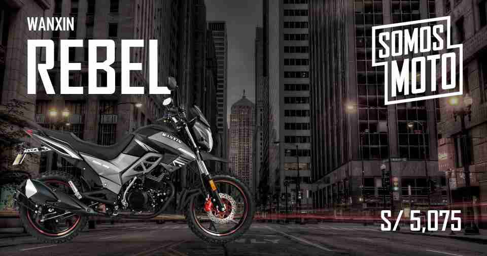 Wanxin Rebel 200 2022 | Precio S/ 5,075 | Motos Wanxin | Somos Moto | Perú