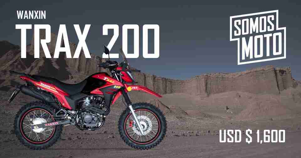 Wanxin Trax 200 2022 | Precio $ 1,600 | Motos Wanxin | Somos Moto | Perú