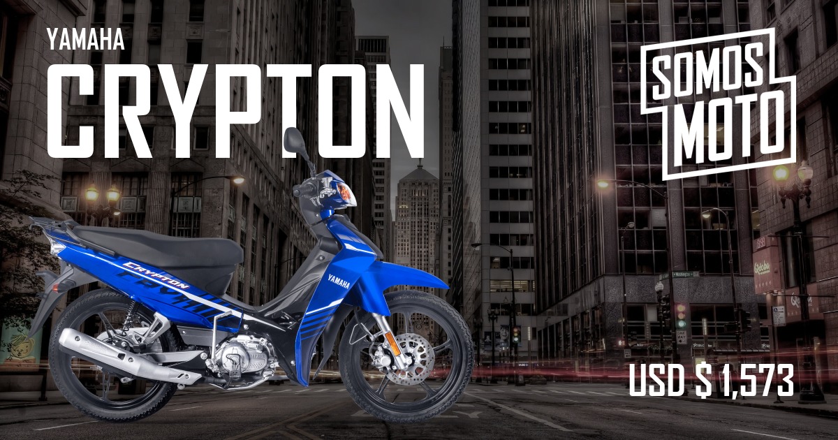 Crypton T110 2018 | Motos Yamaha | Precio $ 1,573 | Somos Moto | Perú