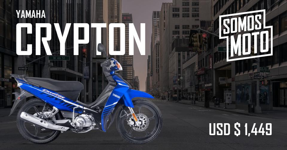 Crypton T110 2018 | Motos Yamaha | Precio $ 1,449 | Somos Moto | Perú