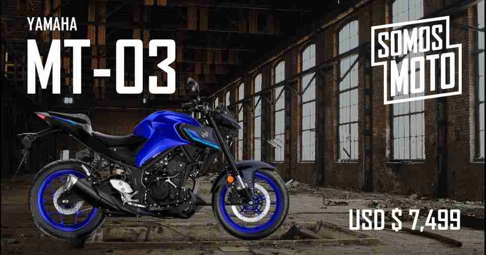 Yamaha MT-03 2023 | Precio $ 7,499 | Motos Yamaha | Somos Moto | Perú