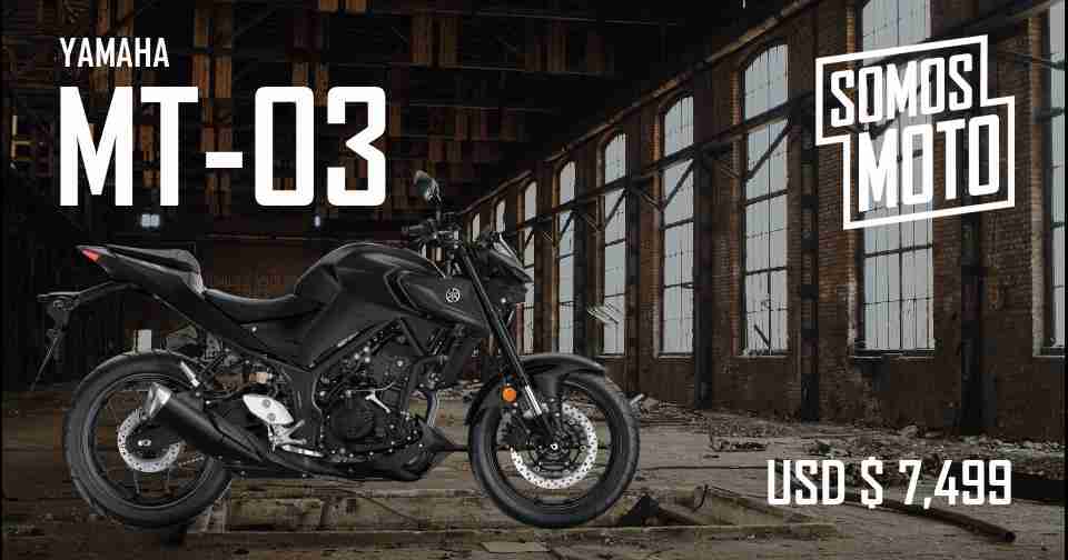 Yamaha MT-03 2023 | Precio $ 7,499 | Motos Yamaha | Somos Moto | Perú