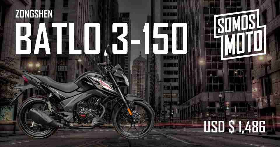 Zongshen BATLO 3-150 2025 | Precio $ 1,486 | Motos Zongshen | Somos ...