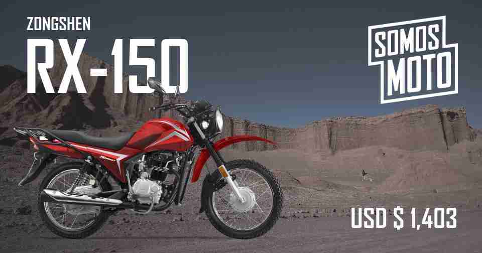 Zongshen RX-150 2021 | Precio $ 1,403 | Motos Zongshen | Somos Moto | Perú