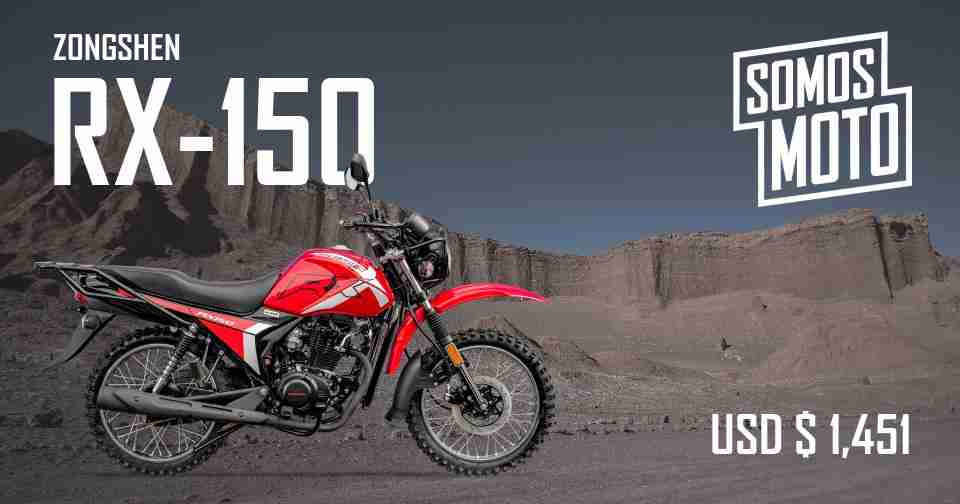 Zongshen RX-150 2024 | Precio $ 1,451 | Motos Zongshen | Somos Moto | Perú