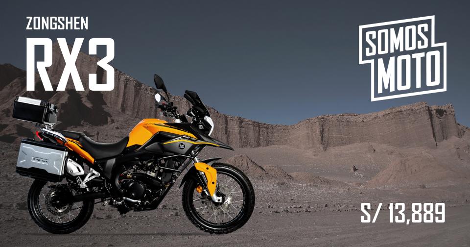 RX3 2017 | Motos Zongshen | Precio S/ 13,889 | Somos Moto | Perú